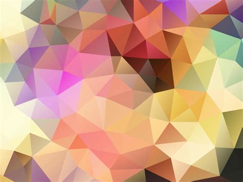 Vector Background From Polygons Abstract Background Of Triangles