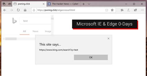 Unpatched Zero Days In Microsoft Edge And IE Browsers Disclosed Publicly