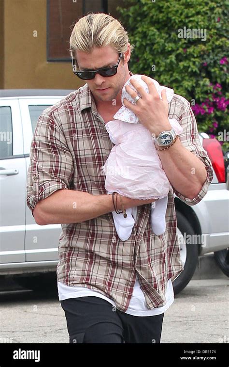 Elsa Pataky Husband Chris Hemsworth And Daughter India Rose Head Out
