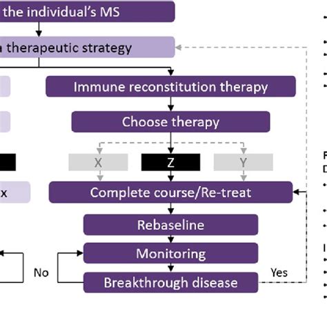 Treat 2 Target Algorithm Of Neda In Relapsing Forms Of Ms Adapted From