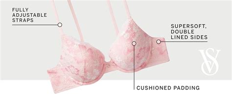 Victorias Secret Body By Victoria Full Coverage Push Up Bra Marzipan