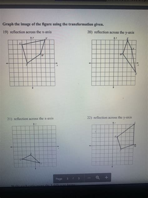 Solved Graph The Image Of The Figure Using The Chegg Com