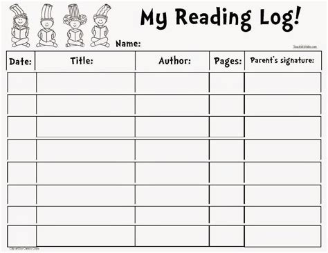 Class Reading Record Template At Marie Vicente Blog