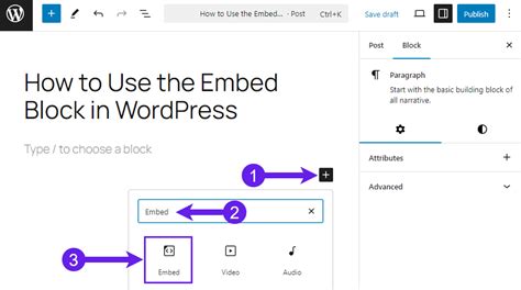 Embed Block How To Use It And Overview