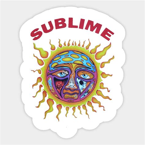 Custom Sublime Sticker Personalized Sublime Band Logo Sticker