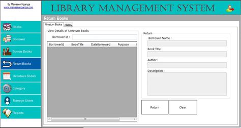 Library Management System With Vbnet Youtube