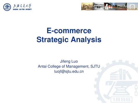 Ppt E Commerce Strategic Analysis Powerpoint Presentation Free