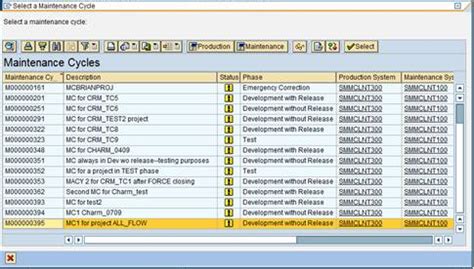 Change Request Management Scenario Working Exampl SAP Community