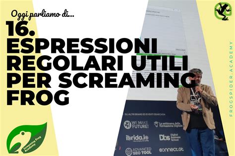 Espressioni Regolari Utili Per Screaming Frog Screaming Frog Academy