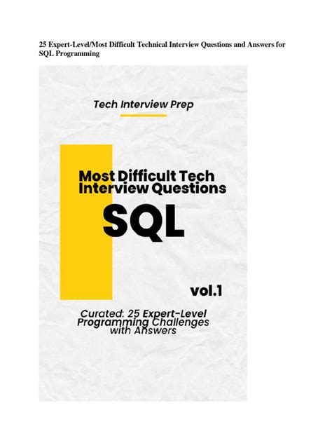 Expert Level Sql Pdf Database Index Databases