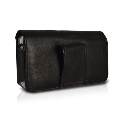 Belt Loop Leather Carry Case Pouch For Mobile Phones