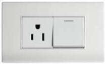 1 Gang 1 Way Switch 3 Pin Us Socket Switch And Socket