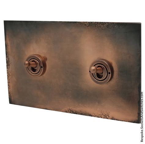 Copper Light Switch Plates Lot Of 7 Real Copper Outlet And Light