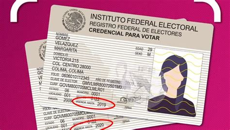 ¿tienes Credencial Para Votar 2019 O 2020 Aún Es Válida Ine Líder