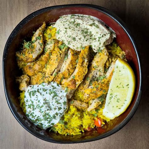 Trader Joes Chicken Shawarma W Instant Pot Saffron Rice — Recipe