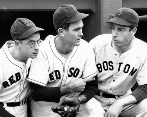 Rare Photo Of Yankees Legend Joe Dimaggio In A Boston Red Sox Jersey 9gag