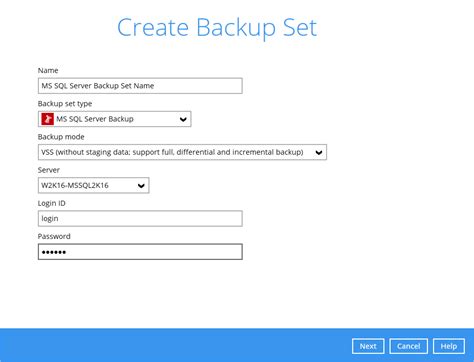 Performing Backup For Microsoft Sql Server
