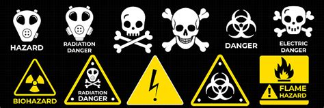 인쇄 및 웹 디자인을 위한 미래형 Hud 요소가 있는 위험 구역 경고 프레임 빨간색 주의 테두리 주의 표지판 및 경고 메시지를 특징으로 하는 벡터 그림입니다 위험 지역 보안