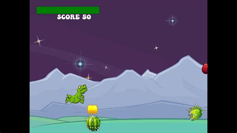 One Button Controlled Dino Run Accessible Game By