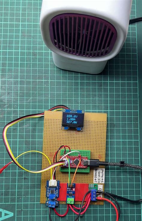 how to build an ac power monitor using arduino and acs712 engineering