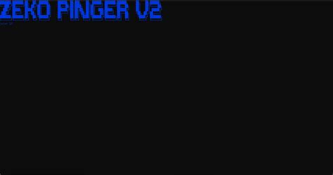 github itszeko zeko pinger v2 i was bored so i created this ip