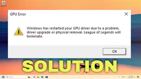 Windows Has Restarted Your Gpu Driver Due To A Problem Driver Fix [guide] Youtube