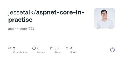 Github Jessetalkaspnet Core In Practise Core 实践