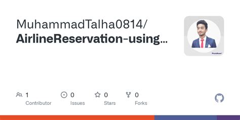 GitHub MuhammadTalha AirlineReservation Using HTML CSS JS BOOTSTRAP PHP
