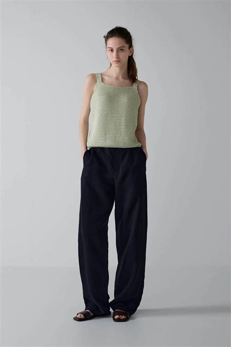 린넨 배럴 팬츠cream 감도 깊은 취향 셀렉트샵 29cm