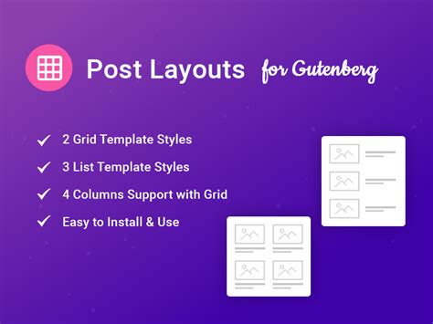 gutenberg post layouts enhance your blog design