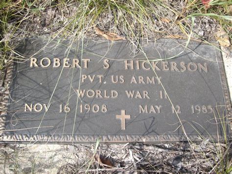 Robert S Hickerson 1908 1985 Find A Grave Memorial