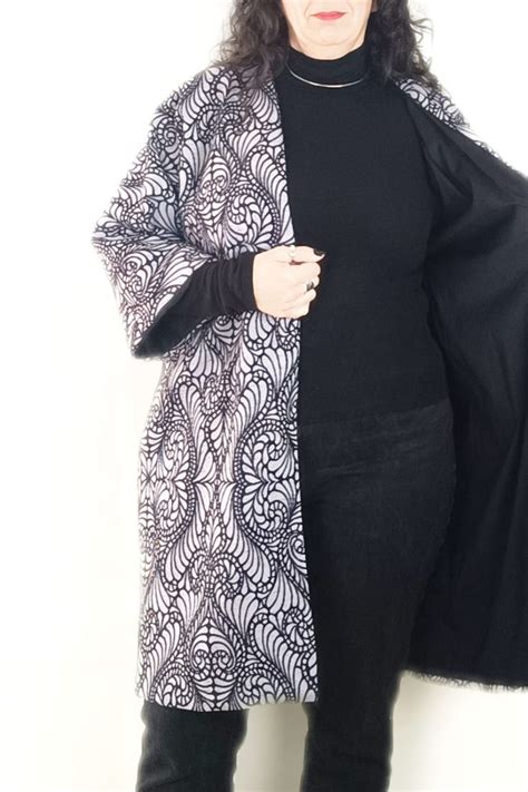 Kimono Sewing Pattern Pdf Plus Size Kimono Pattern Digital Pattern