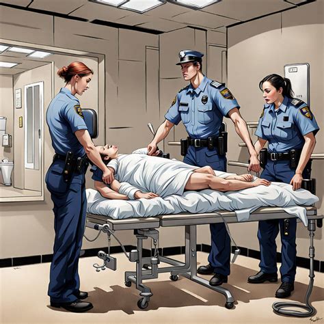 Female Police Only Lethal Injection Male Prisoner By Pornchai3 On Deviantart