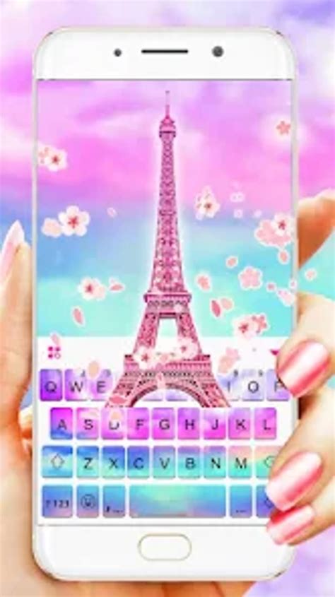 Sky Sakura Paris Love Keyboard Para Android Descargar