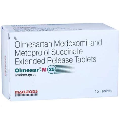 Olmesar M 25 Tablet Ak Medical Hall