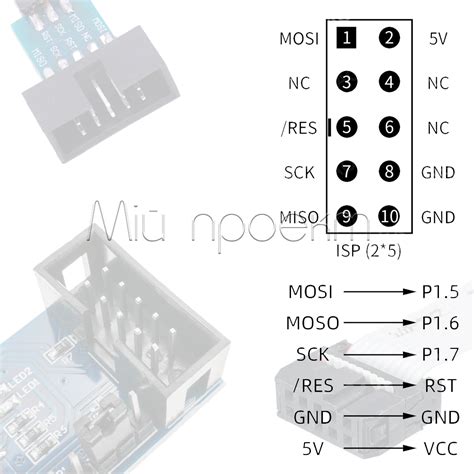 ТопПрограматор USB ISP ASP AVR Attiny AtmegaДоставка