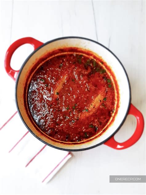 Tomato Sauce Without Paste At Keith Herrera Blog