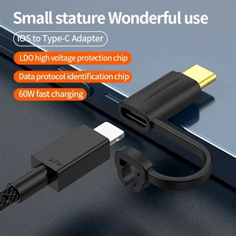 Pd 8 Pin Usb Type C Male Female Adapter Connector Fast Temu