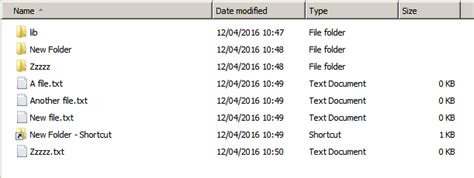 Windows 7 How To Get Explorer Sort By Name To Sort Folder And Folder