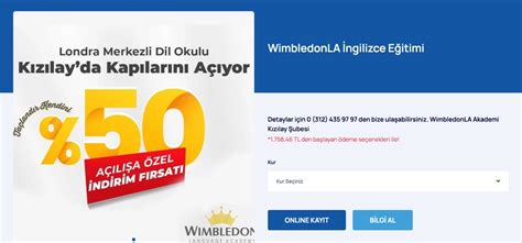Global Bilişim Kariyer İle Wimbledon İngilizce Kursu Unibilgi Üniversite Bilgi Platformu