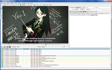 Create And Edit Video Subtitles With Aegisub