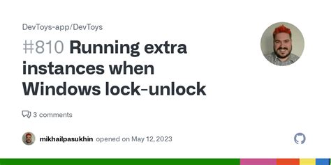 Running Extra Instances When Windows Lock Unlock Issue DevToys App DevToys GitHub