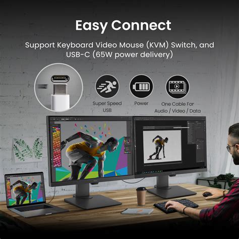 BenQ PD2705Q 27นิ้ว 2K IPS 99% sRGB USB-C Mac-Ready Designer Monitor ...