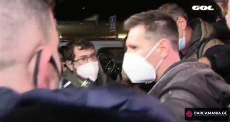 ლეო მესი აეროპორტში შეაყოვნეს Barçamania Ge