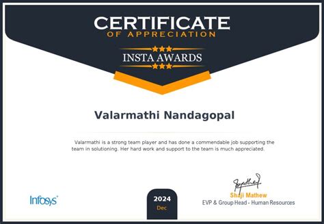 Infosys Instaawards Valarmathi N 16 Comments