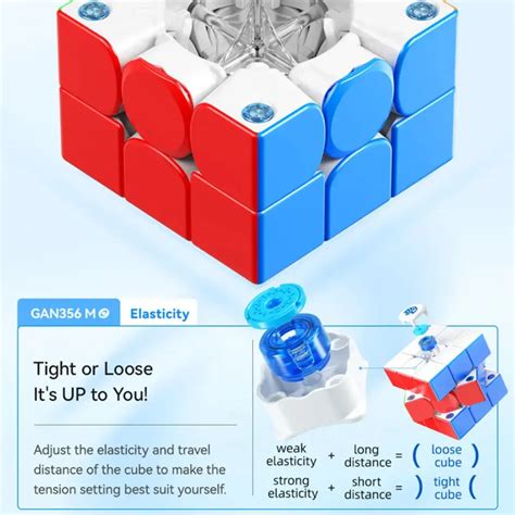 Gan 356 Me 3x3 Magnetic Prime Cube