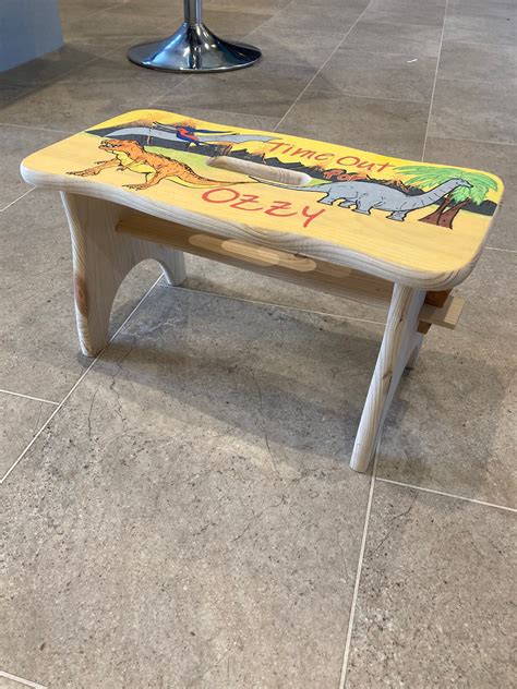 Personalized Time Out Step Etsy
