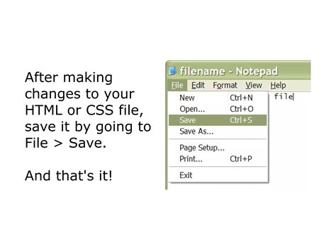 How To Make Html And Css Files Odp