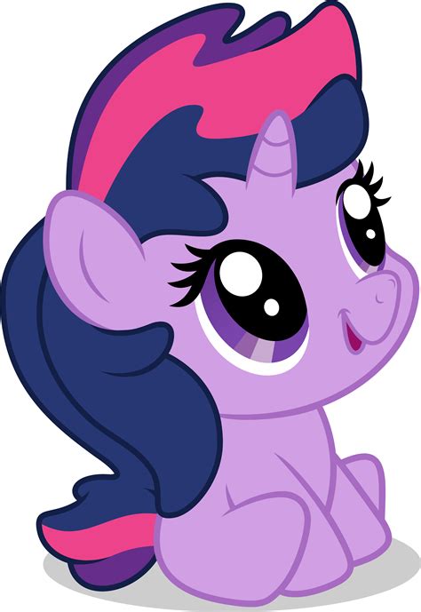 Mlp Fim Foal Twilight Sparkle Happy Vector By Luckreza8 On Deviantart