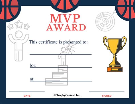 Mvp Certificate Template